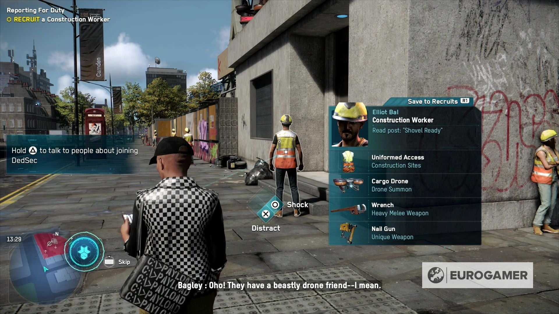Watch Dogs: Legion - Drone locations: How to find and ride Cargo Drones ...