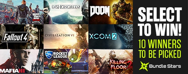 Win one of 10 free PC games including Doom, Dishonored 2, Civ 6 and ...