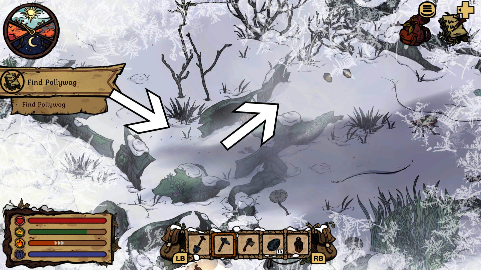 How to find Pollywog in Winter Burrow | Eurogamer.net