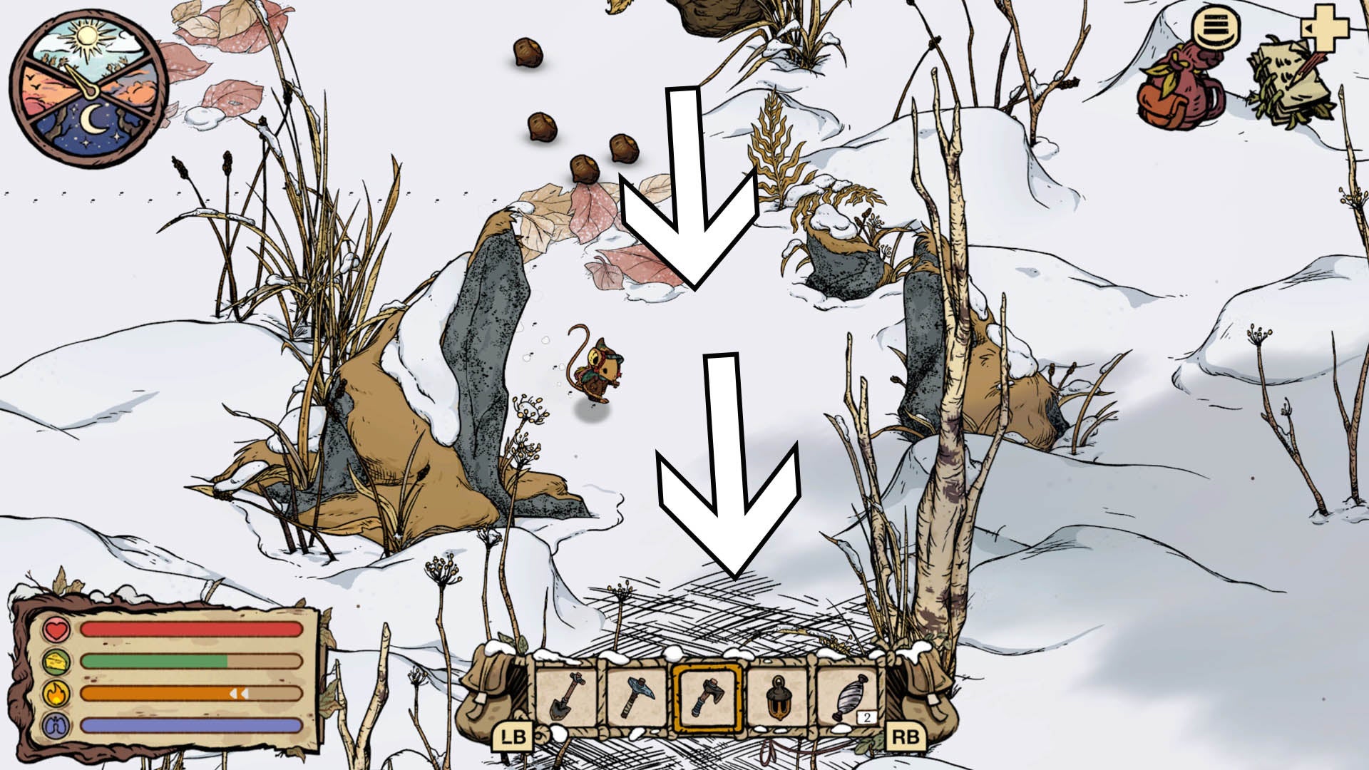 How to get the Mole Artifact in Winter Burrow | Eurogamer.net