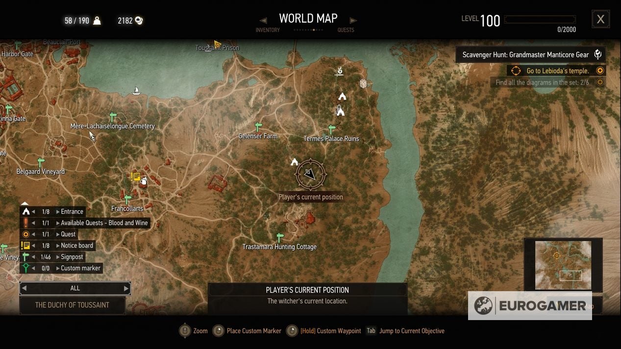 The Witcher 3 Manticore gear: How to get all Manticore armor and ...