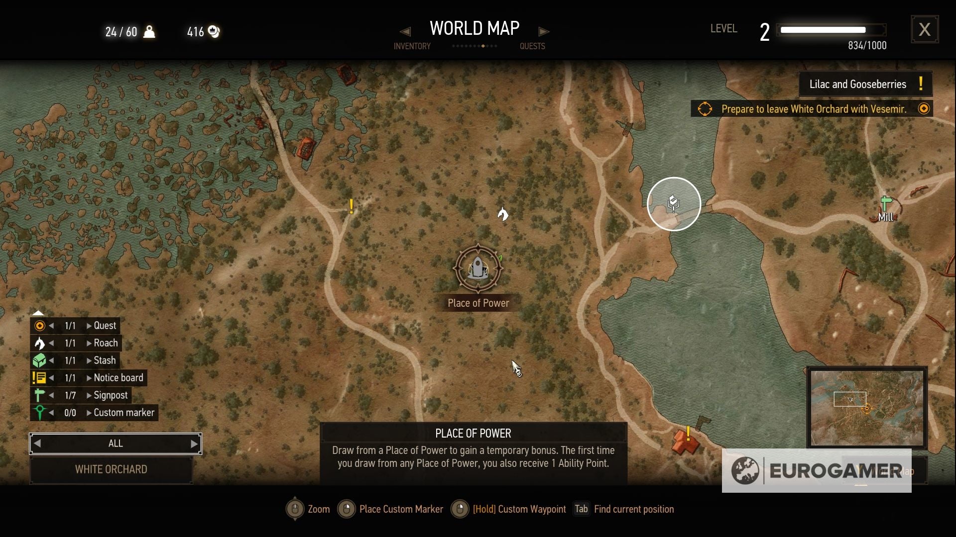 The Witcher 3 Places of Power locations list | Eurogamer.net