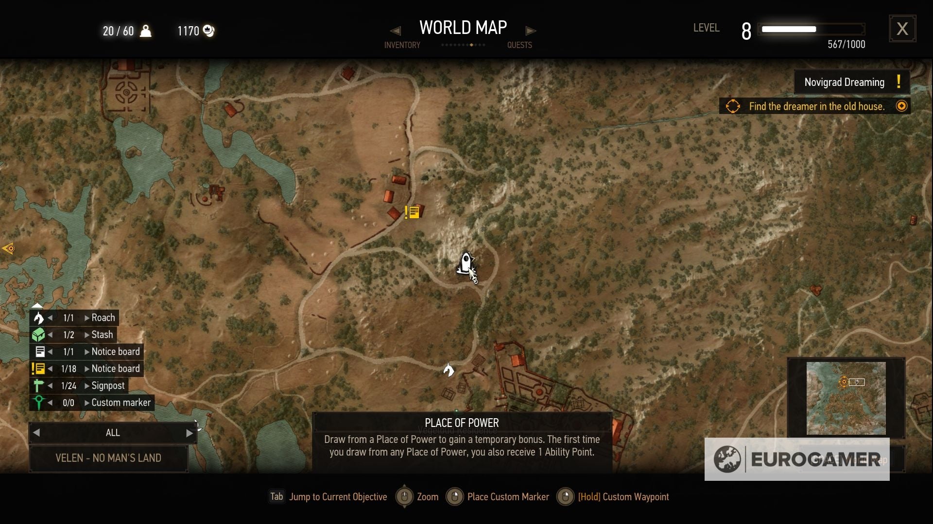 The Witcher 3 Places of Power locations list | Eurogamer.net