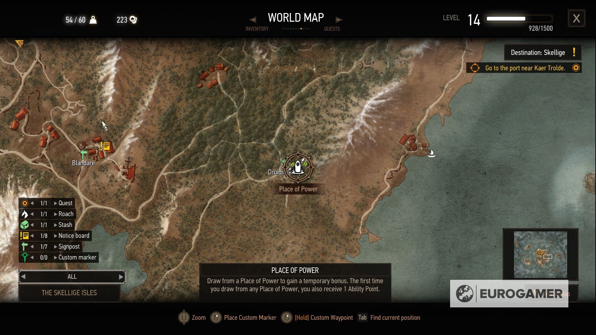 The Witcher 3 Places of Power locations list | Eurogamer.net