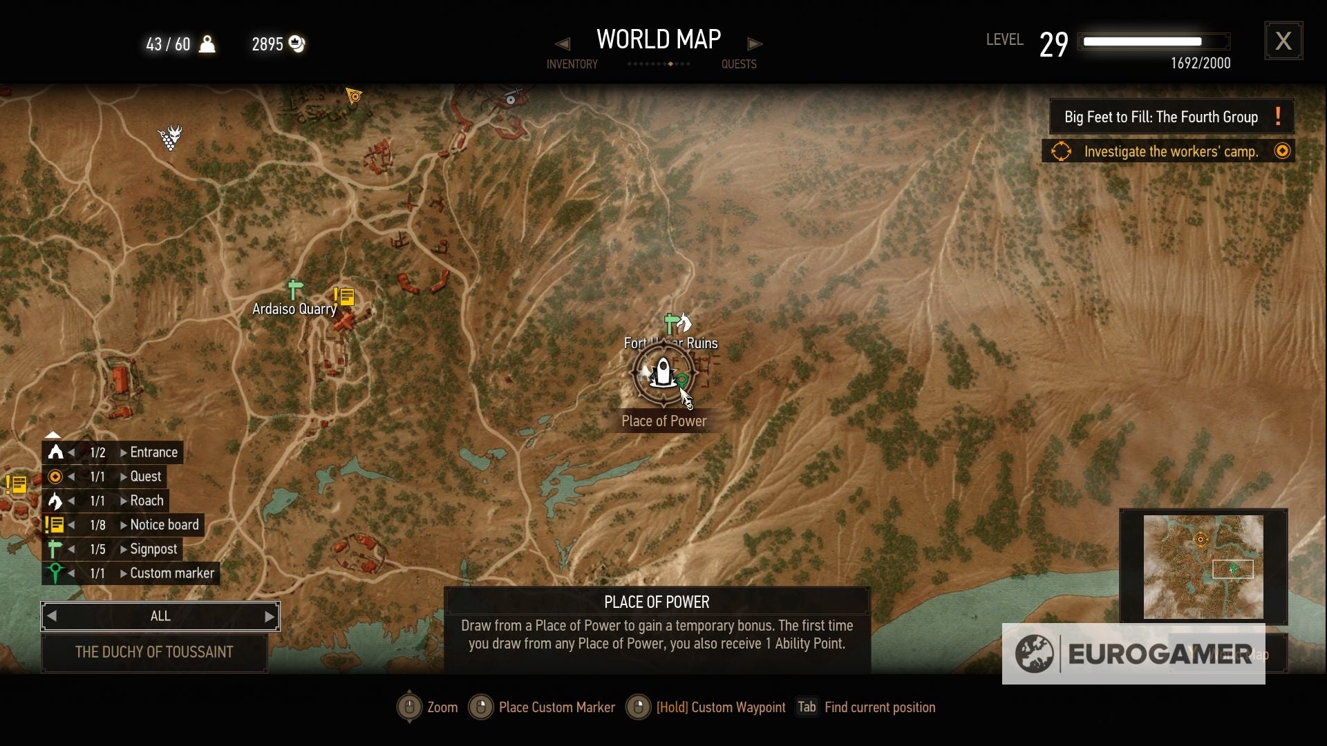 The Witcher 3 Places of Power locations list | Eurogamer.net