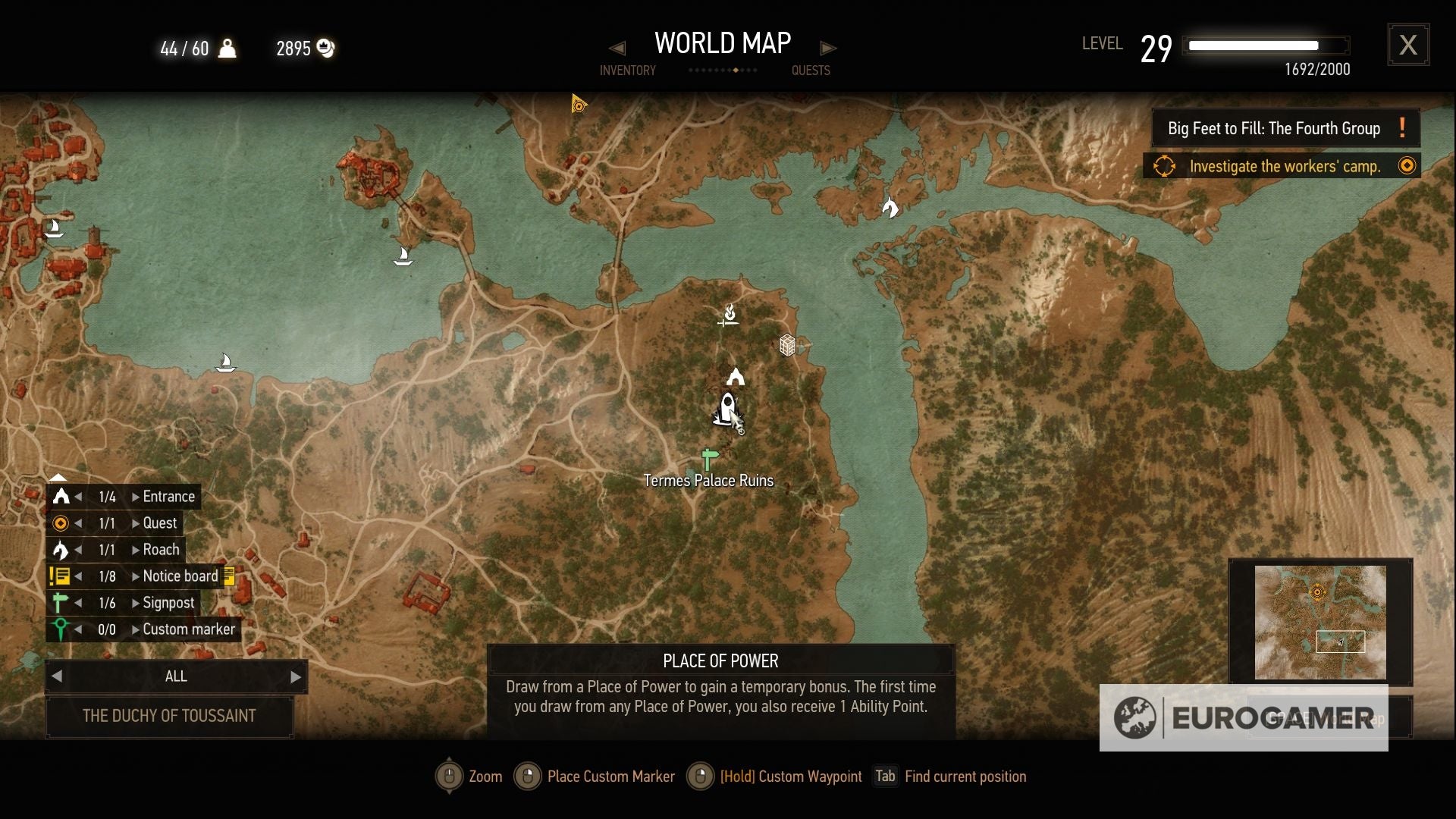 The Witcher 3 Places of Power locations list | Eurogamer.net