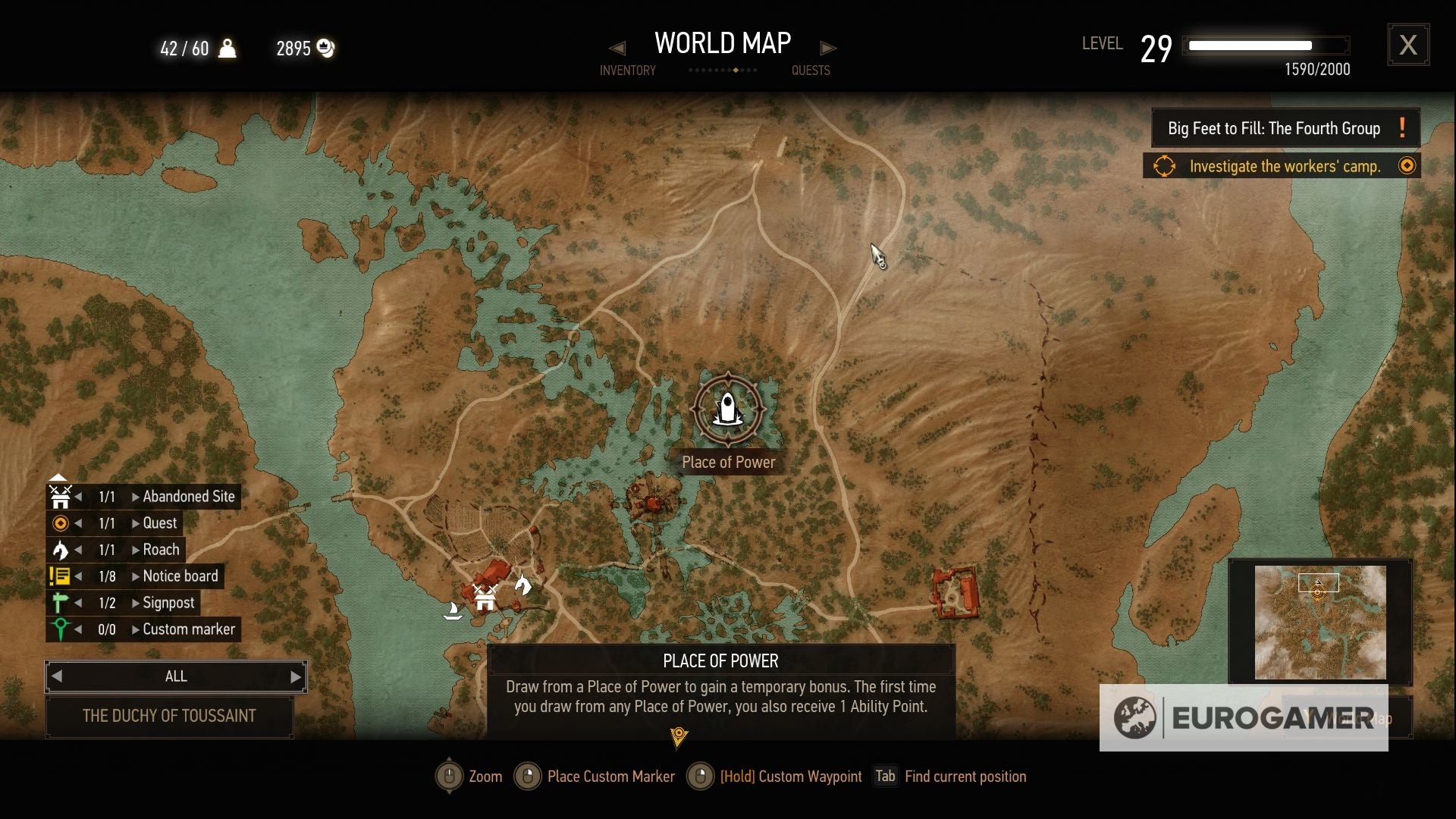 The Witcher 3 Places of Power locations list | Eurogamer.net