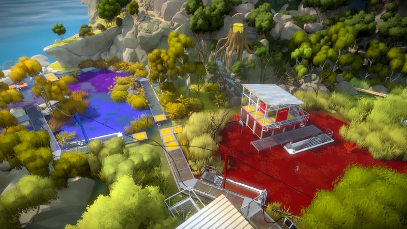 The Witness' new screenshots show off a colourful marsh | VG247