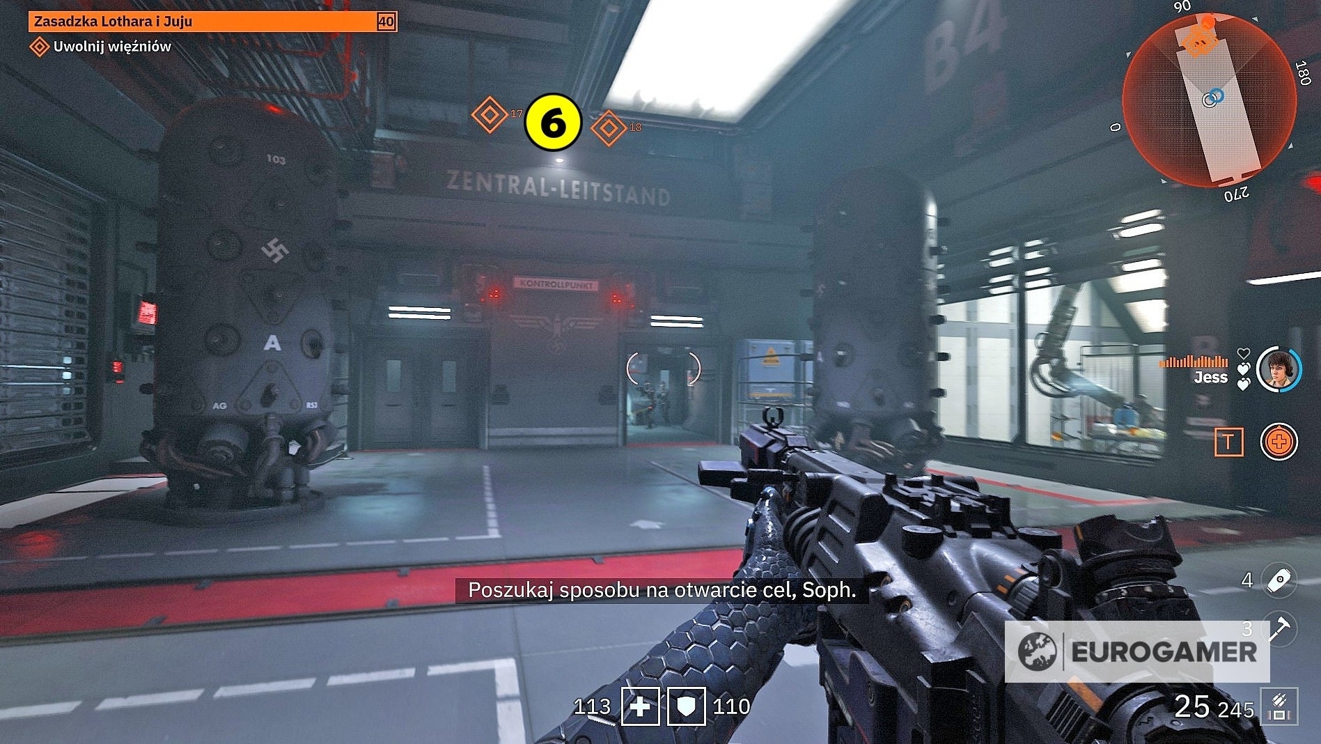 Wolfenstein: Youngblood - Zasadzka Lothara i Juju: kanały, ciało ...