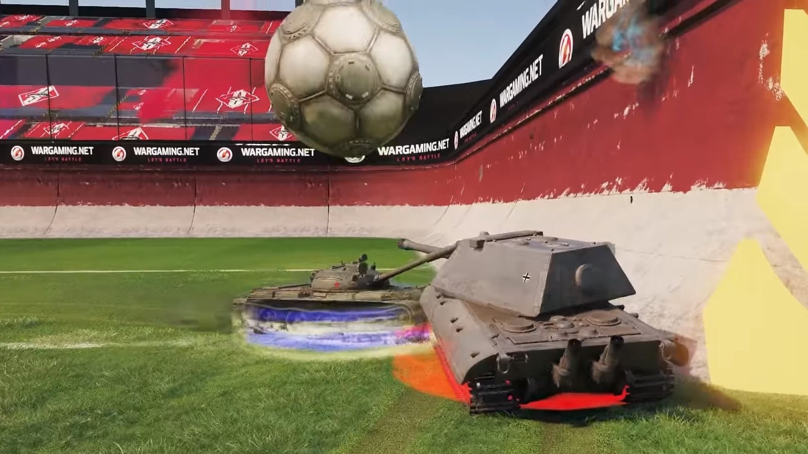 World of Tanks otrzymuje aktualizację w stylu Rocket League | Eurogamer.pl