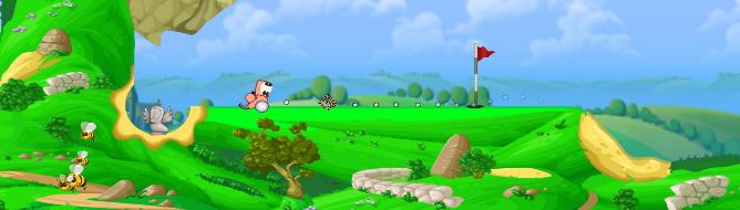 Worms Crazy Golf exploding onto PSN, iOS and Steam | VG247