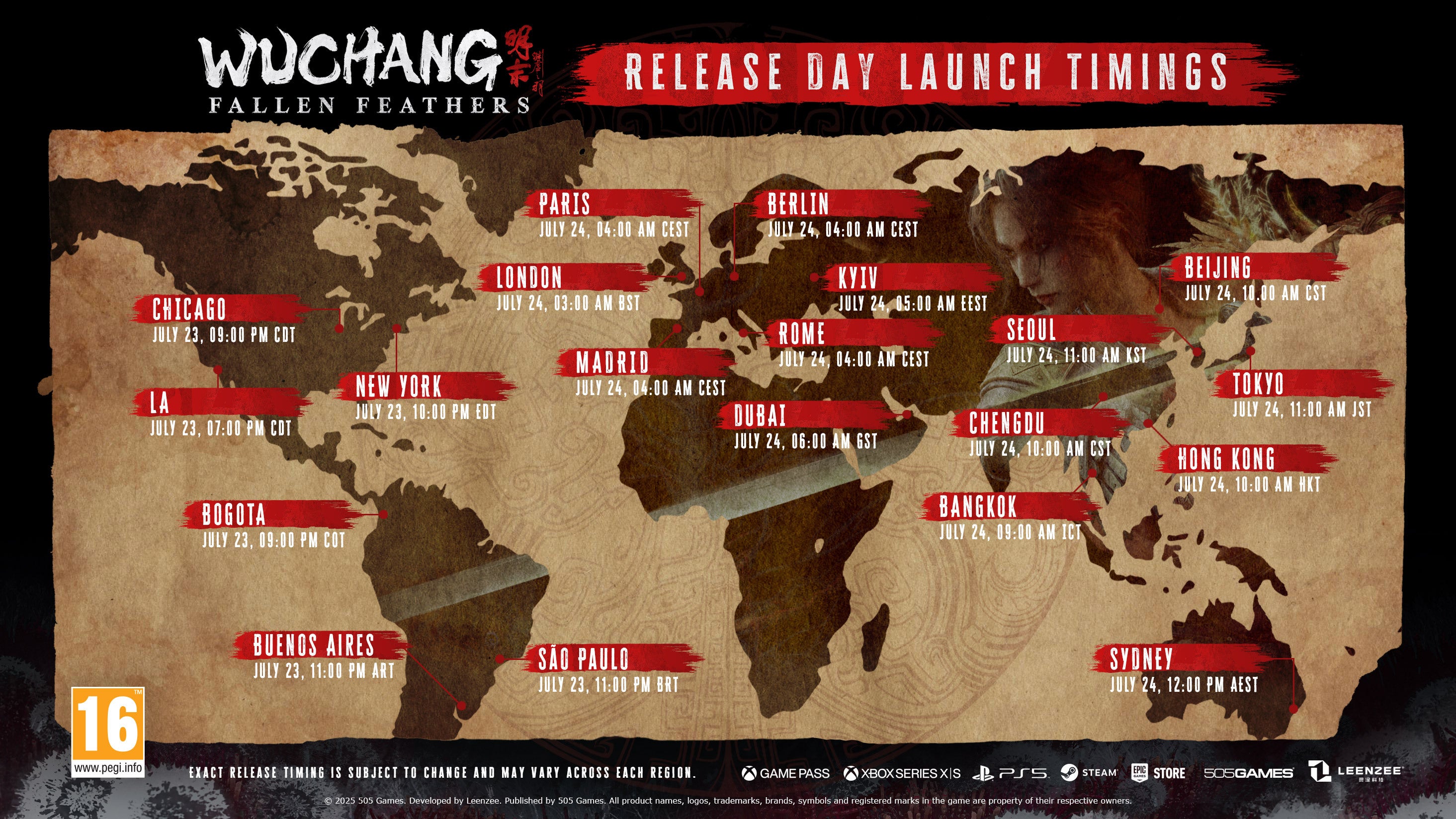 Wuchang: Fallen Feathers - here's the PC you'll need to run it, and ...