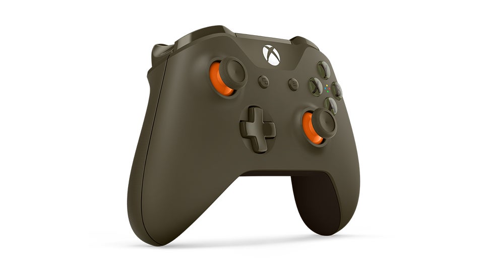 Green orange xbox one controller store