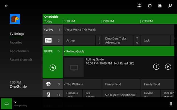 Xbox One Dvr Control And Oneguide Coming To Smartglass
