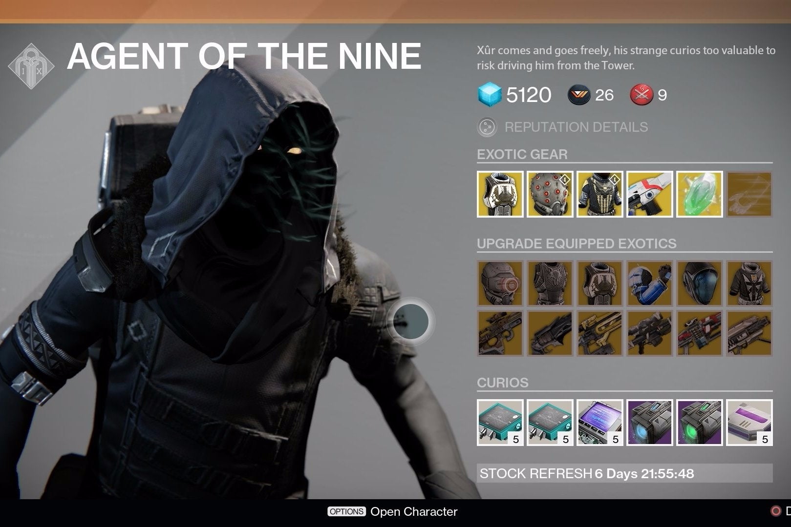 Return to vendor: the legend of Xur | Eurogamer.net