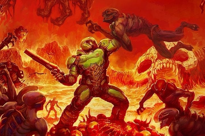 You can play the first level of the new Doom for free this week ...