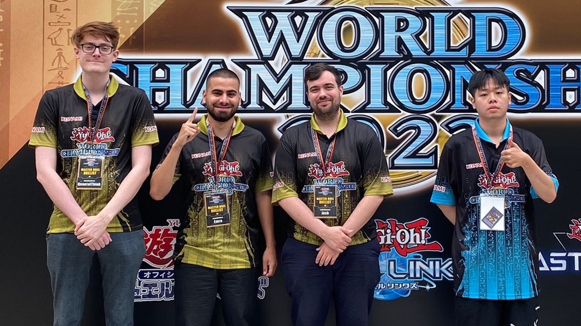 Yu-Gi-Oh!’s first Master Duel world champions and Duel Links winner on ...