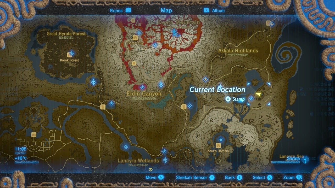 Zelda Breath of the Wild Great Fairy Fountain locations | Eurogamer.net