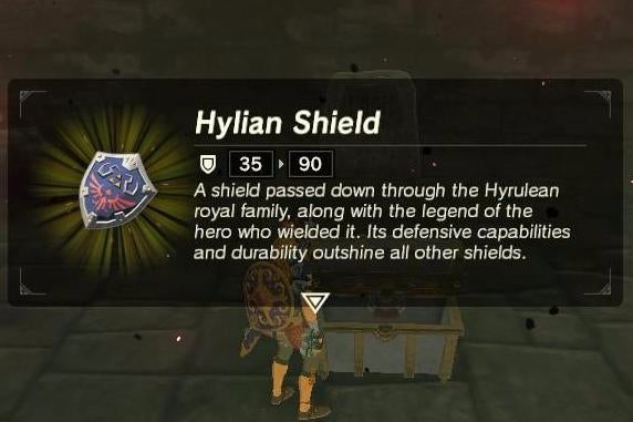 Zelda Breath of the Wild Hylian Shield location | Eurogamer.net