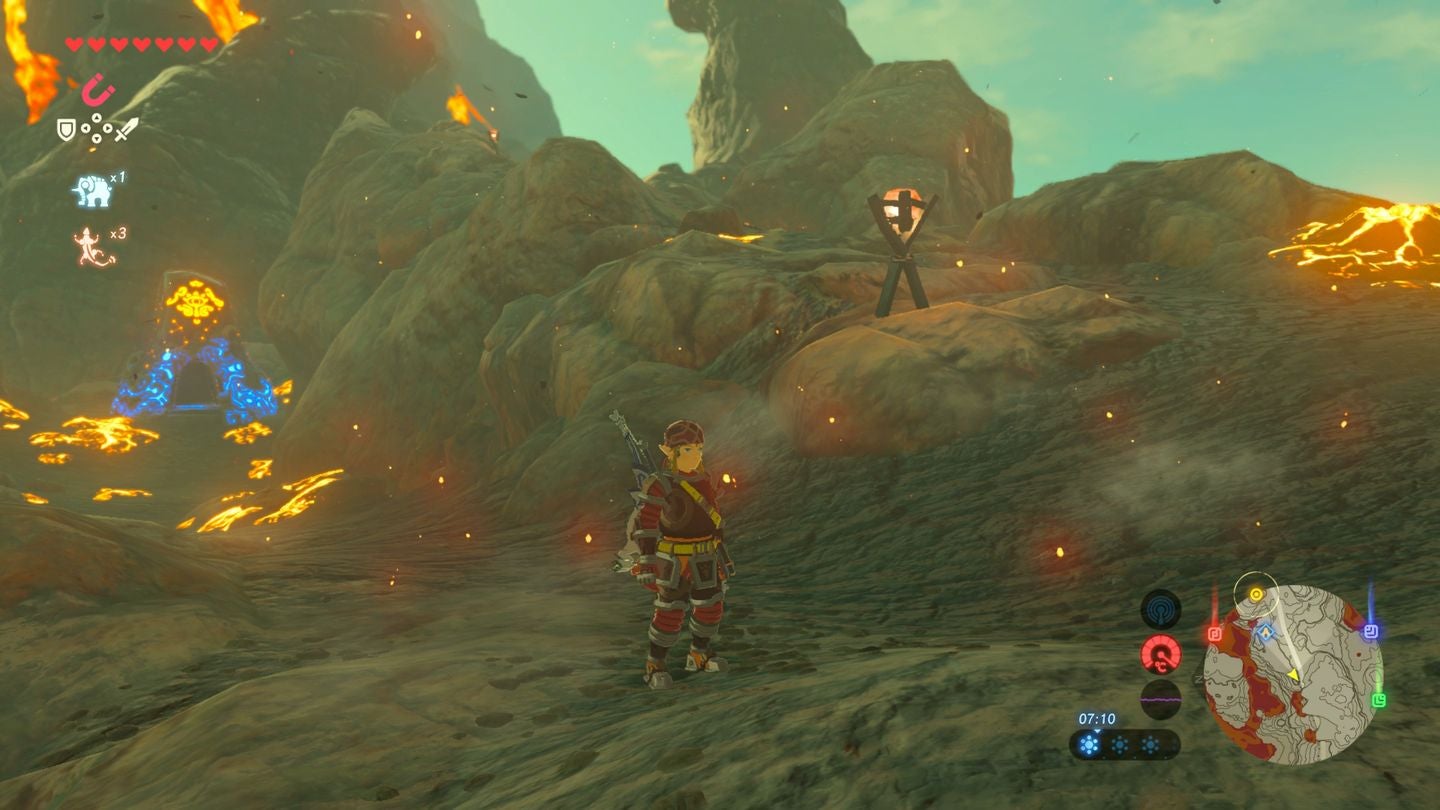 Zelda - Daqa Koh and Stalled Flight trial solution in Breath of the ...