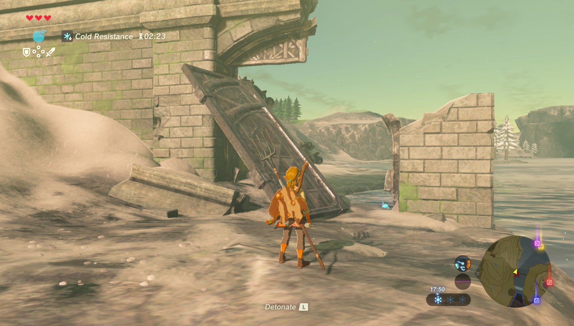 Zelda: Breath of the Wild - Keh Nanut Shrine, Cryonis Trial and how to ...