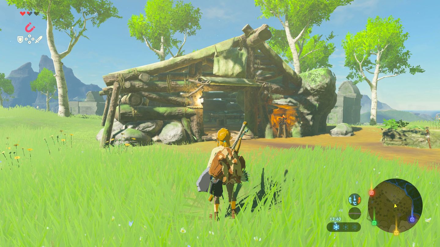 Zelda: Breath of the Wild - Getting cold resistance early with warm ...