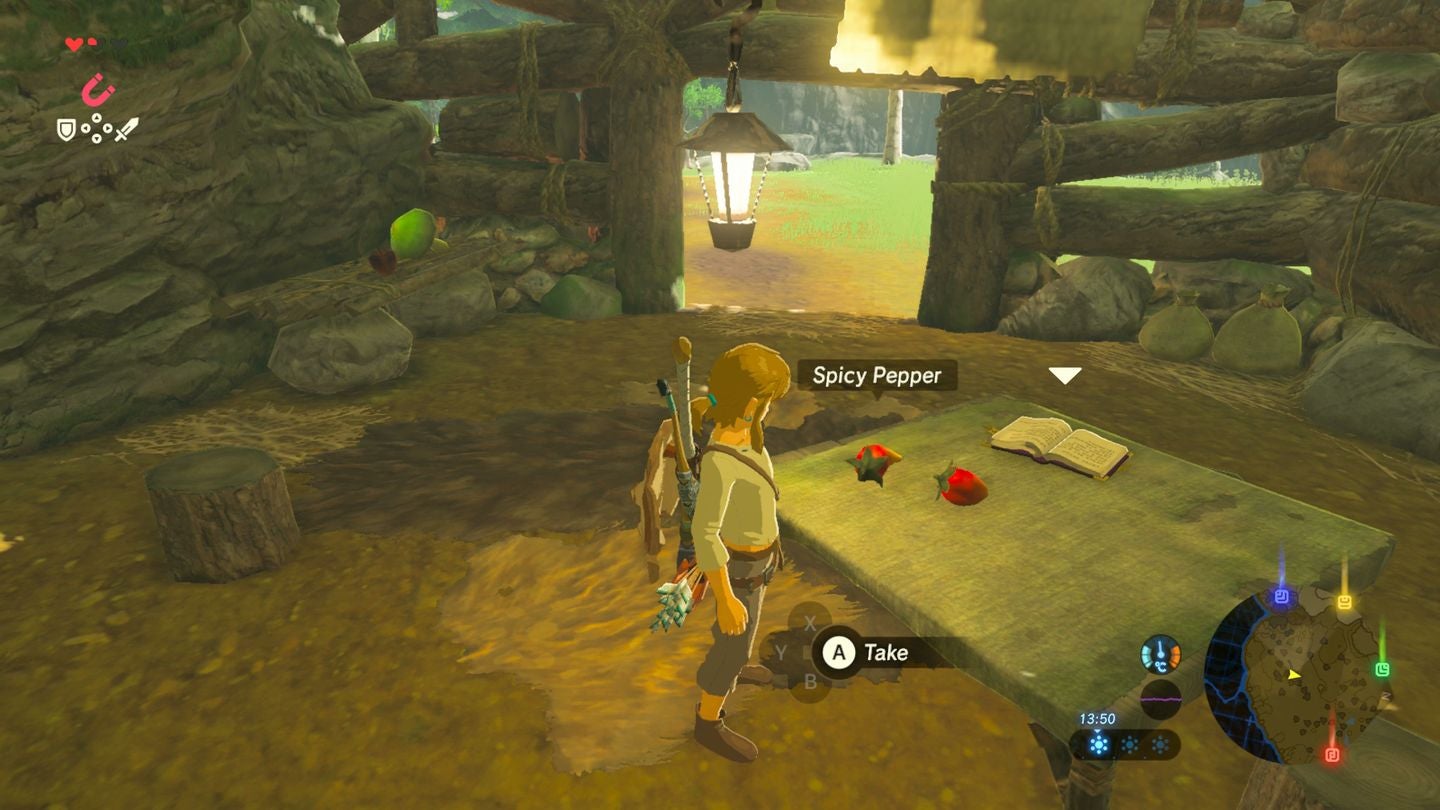 Zelda: Breath of the Wild - Getting cold resistance early with warm ...