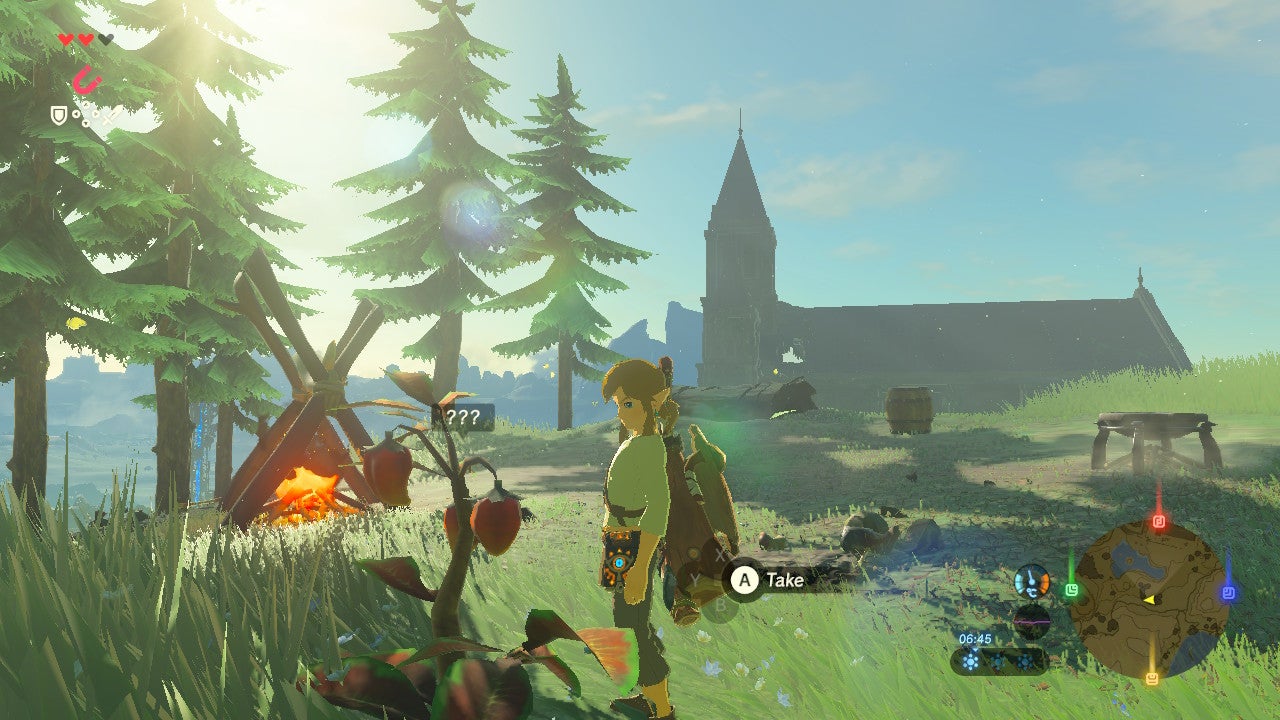 Zelda: Breath of the Wild - Getting cold resistance early with warm ...