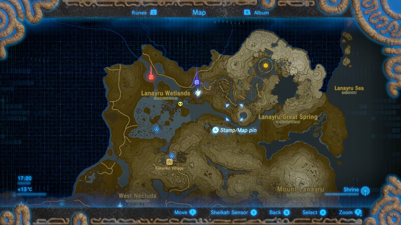 Zelda: Breath of the Wild - Reach Zora's Domain from Inogo Bridge, and ...