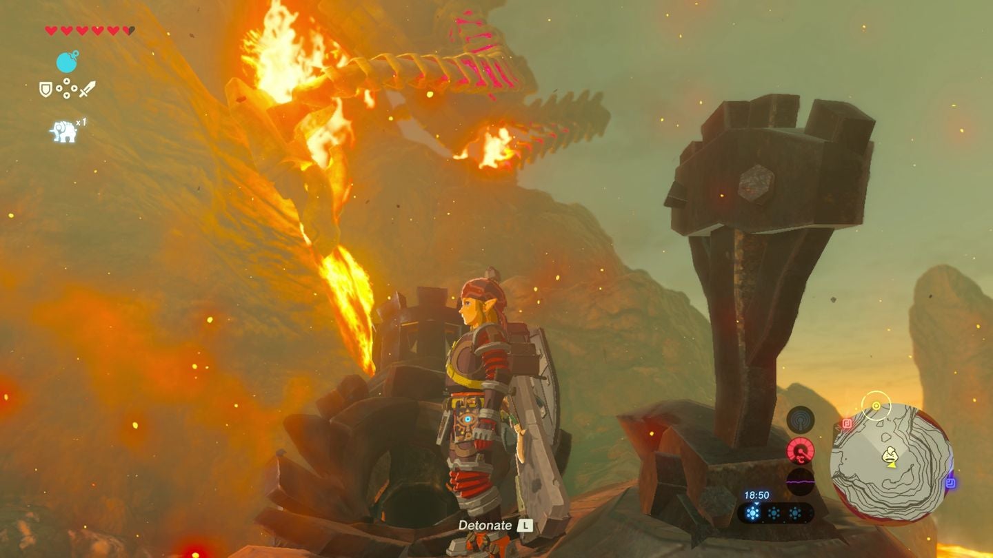 Zelda: Breath of the Wild - How to avoid sentries and get to each ...