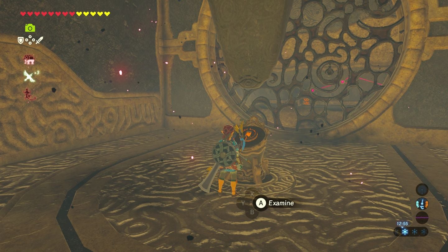 Zelda: Breath of the Wild - Vah Naboris dungeon, all terminal solutions ...