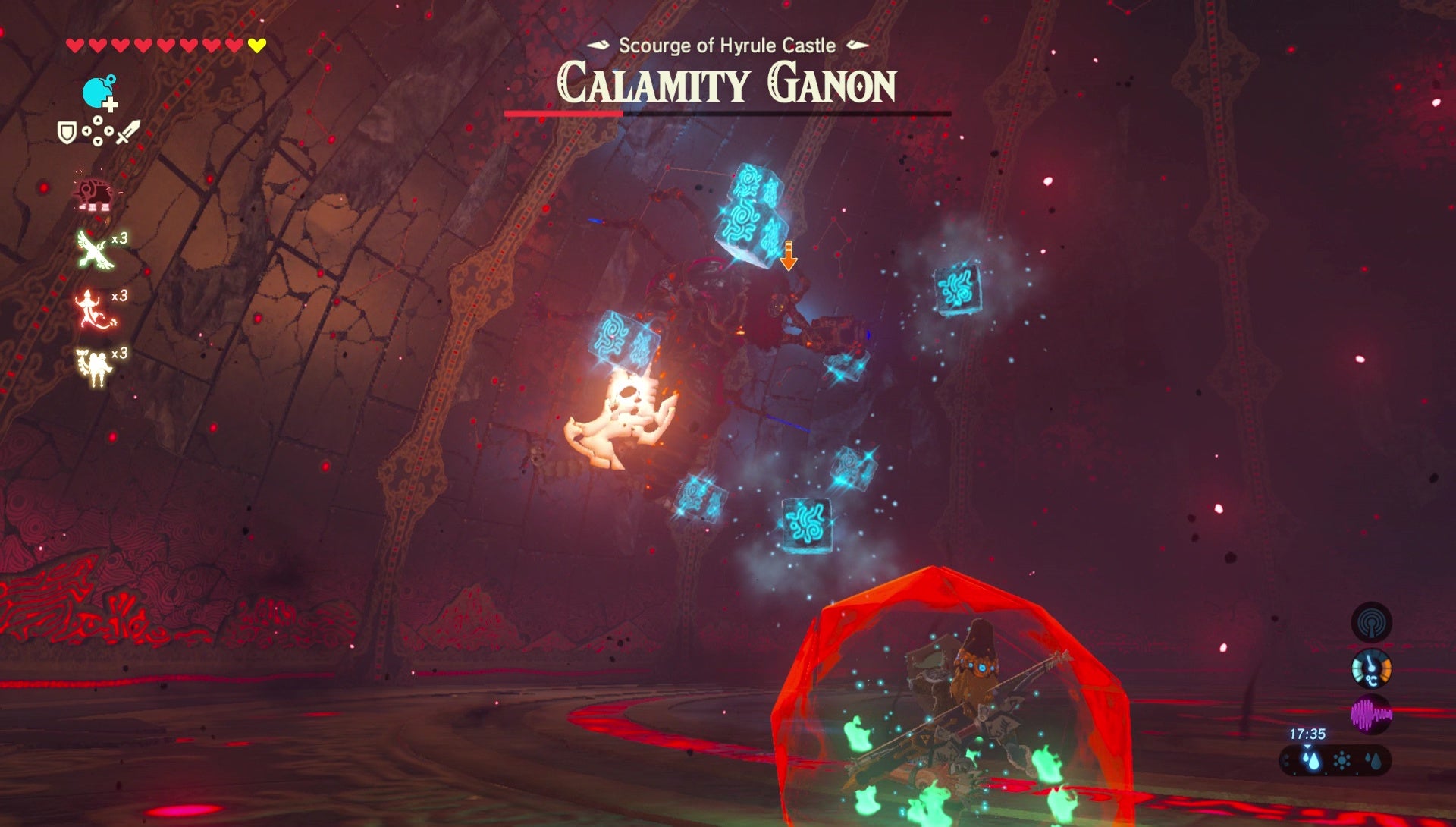 How to beat Calamity Ganon and Dark Beast Ganon in Zelda Breath of the ...
