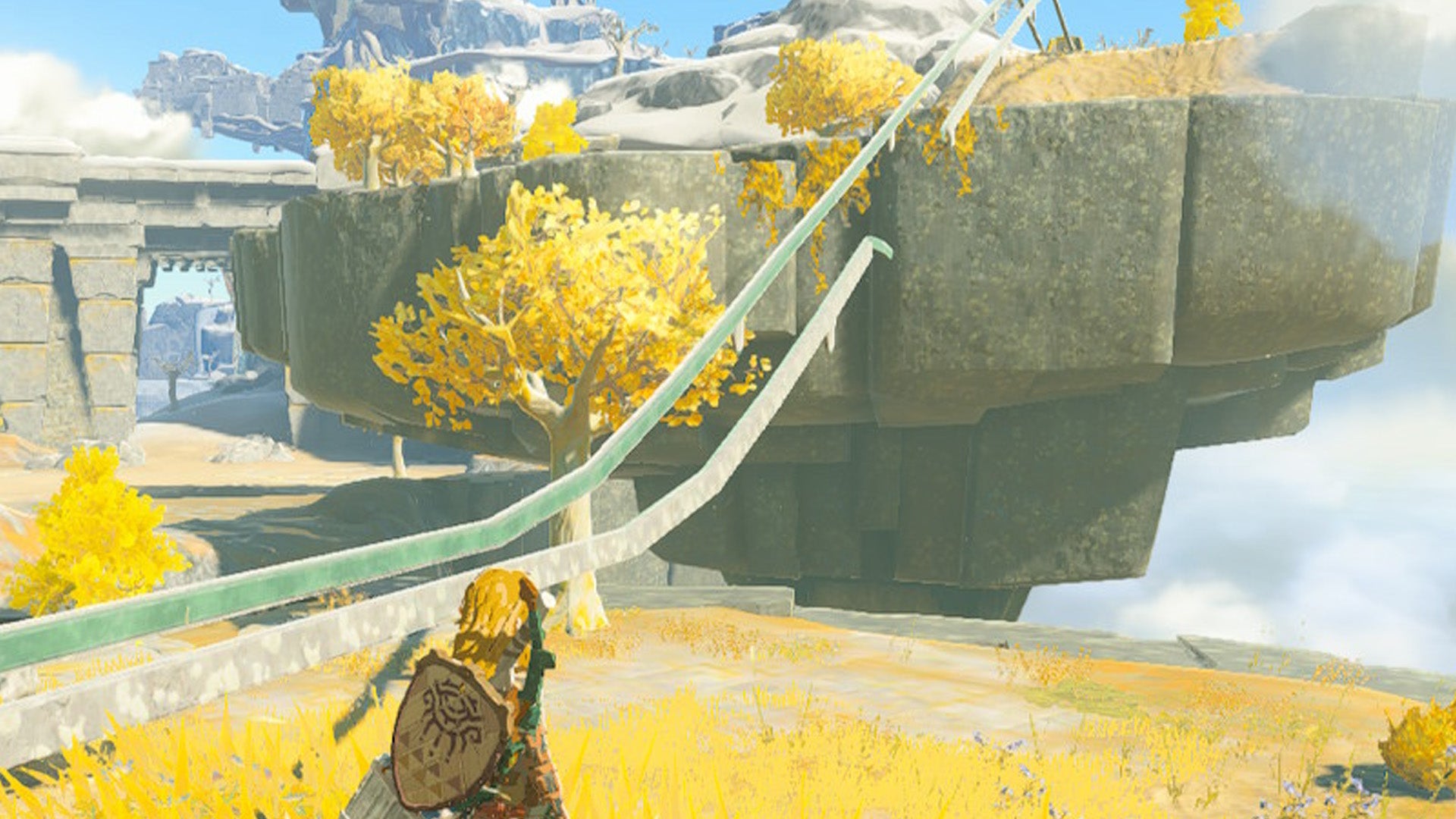 Zelda: Tears of the Kingdom - przerwane tory: jak przejechać | Eurogamer.pl