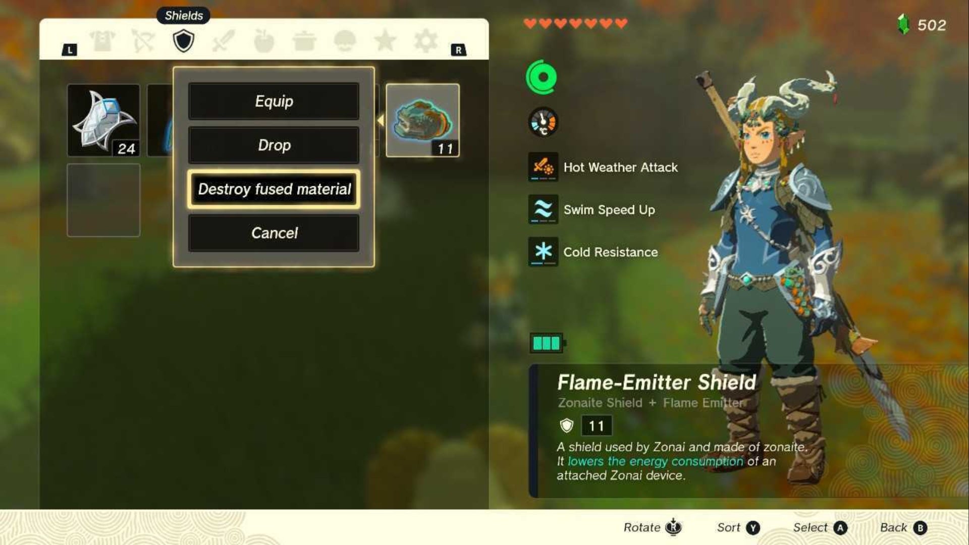 How to unfuse weapons in Zelda Tears of the Kingdom | Eurogamer.net