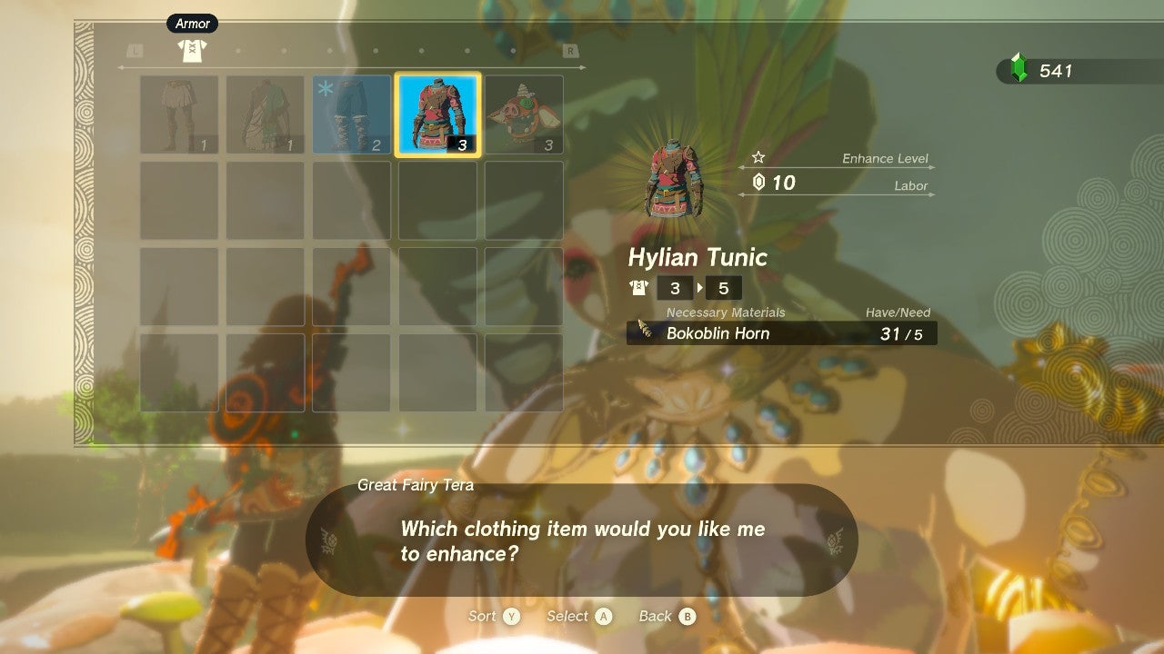 How to upgrade armor in Zelda Tears of the Kingdom | Eurogamer.net