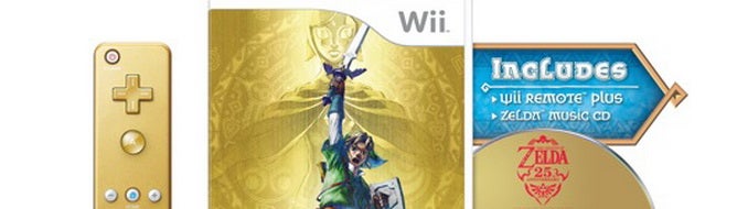 Special Skyward Sword bundle to ship with Gold Wiimote Plus | VG247