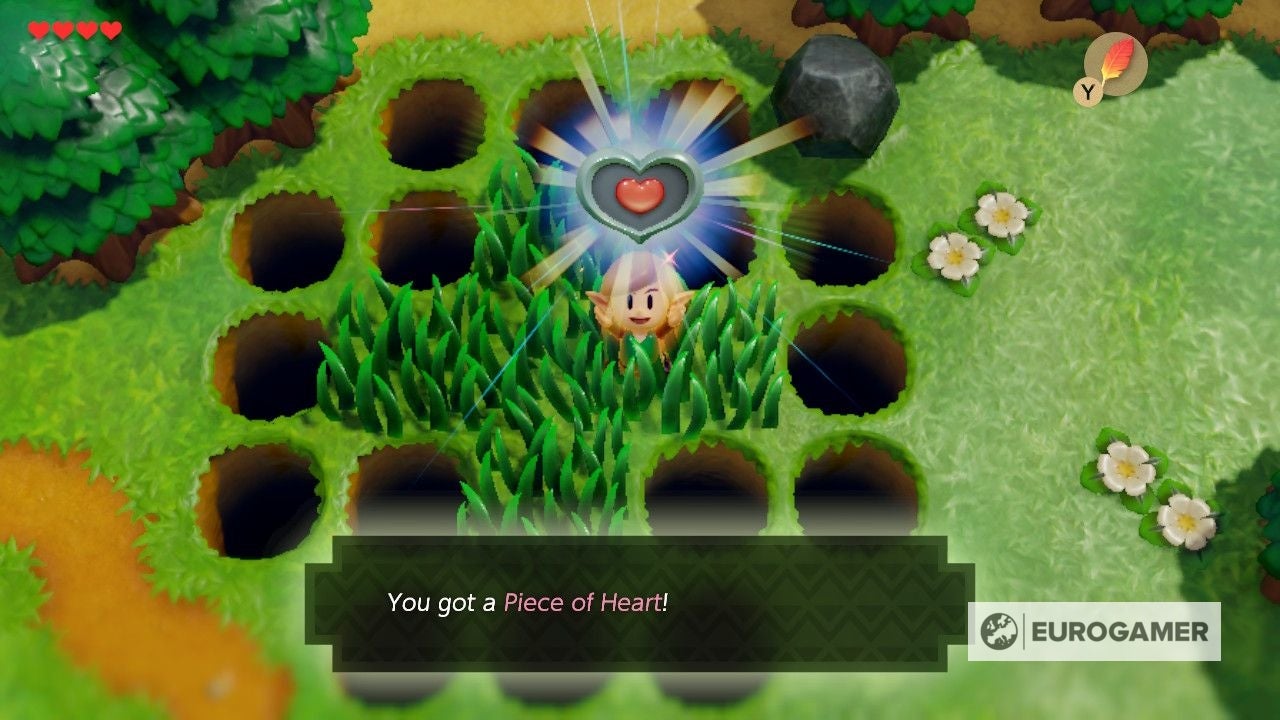 Zelda: Link's Awakening Heart Piece locations list | Eurogamer.net