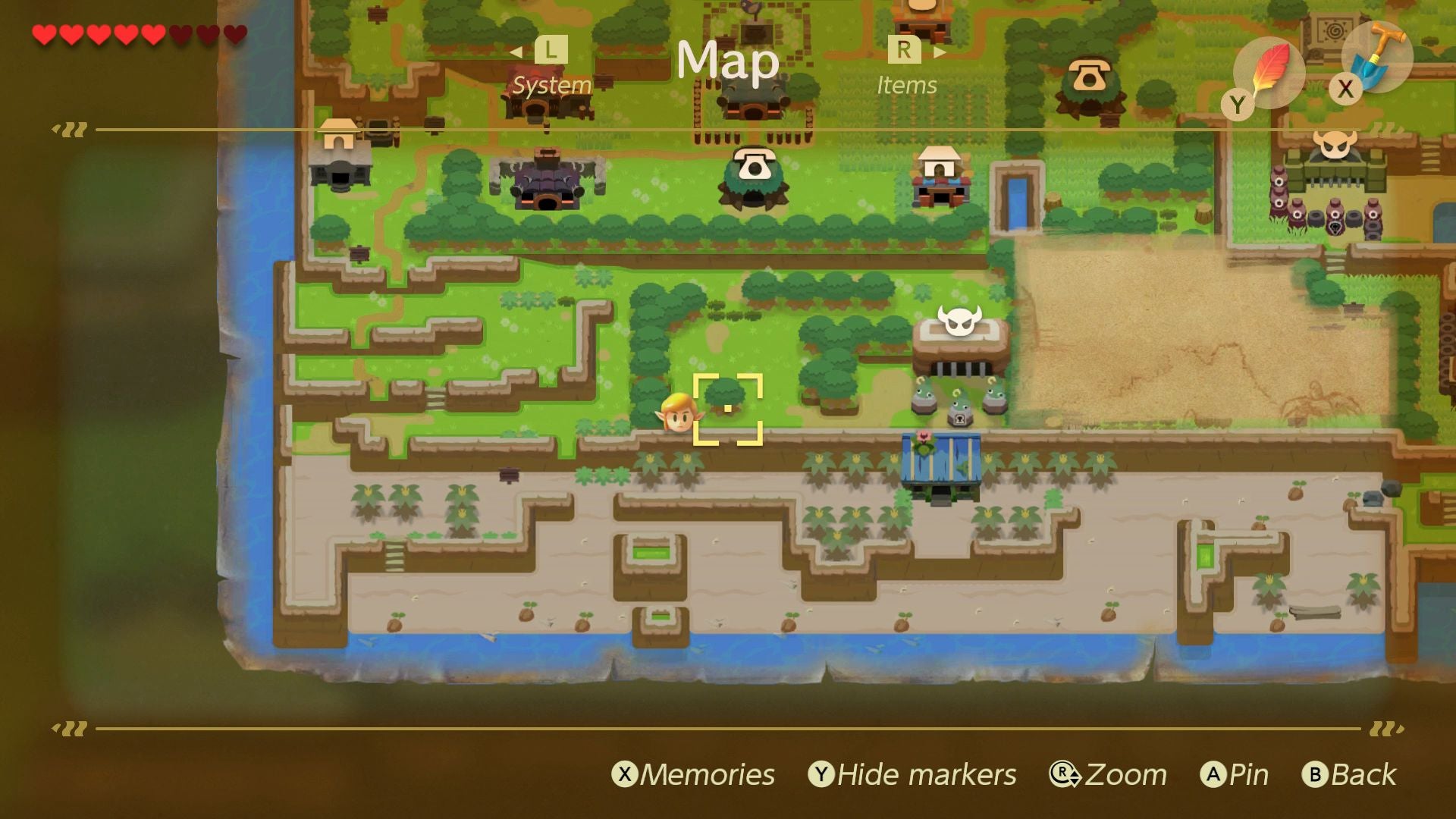Zelda: Link's Awakening Secret Seashell locations and how to get ...
