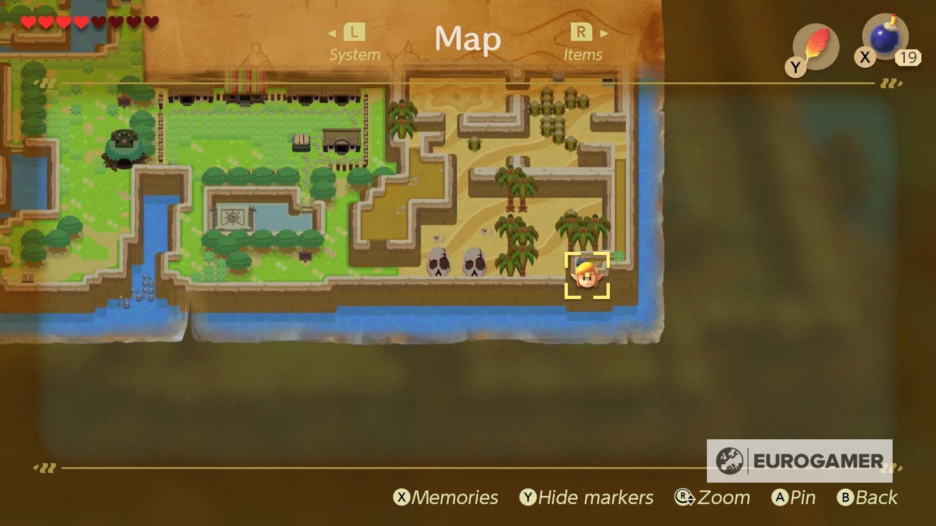 Zelda: Link's Awakening Secret Seashell locations and how to get ...