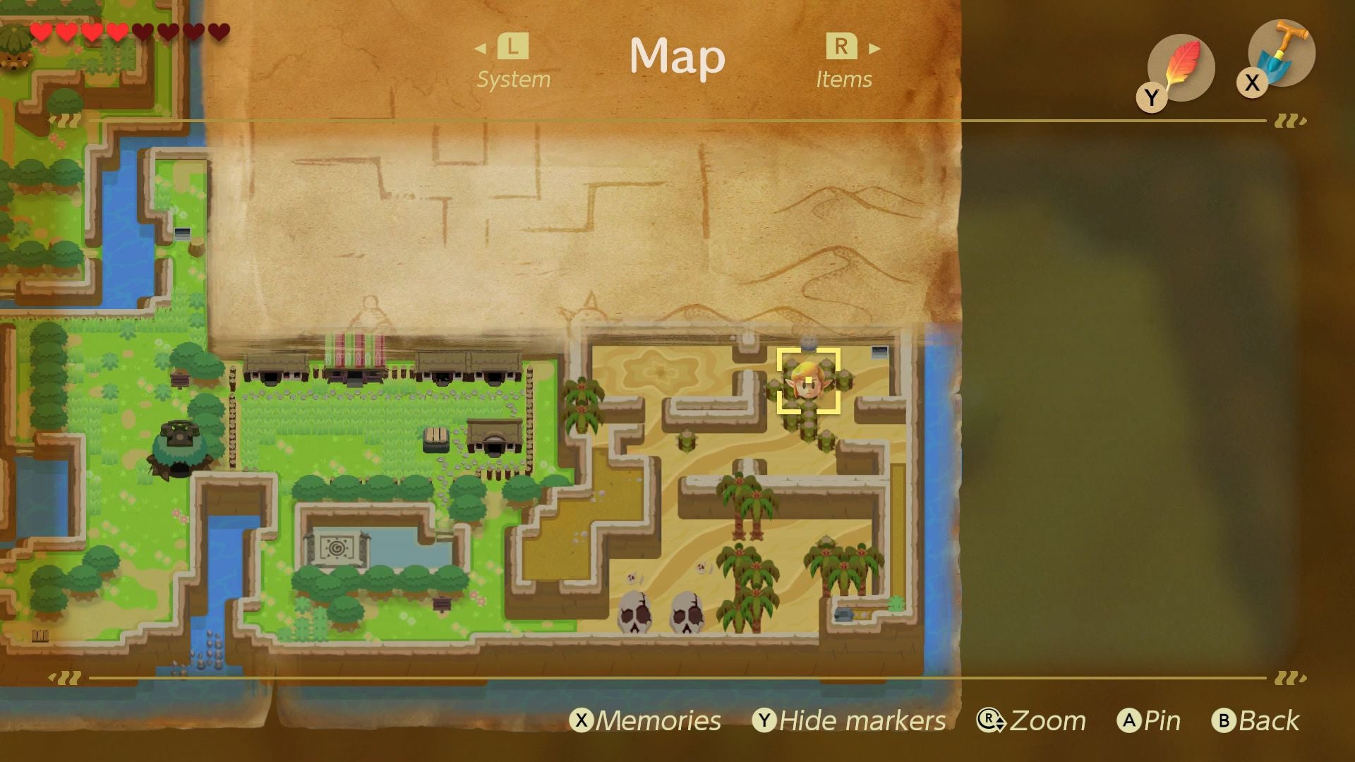 Zelda: Link's Awakening Secret Seashell locations and how to get ...