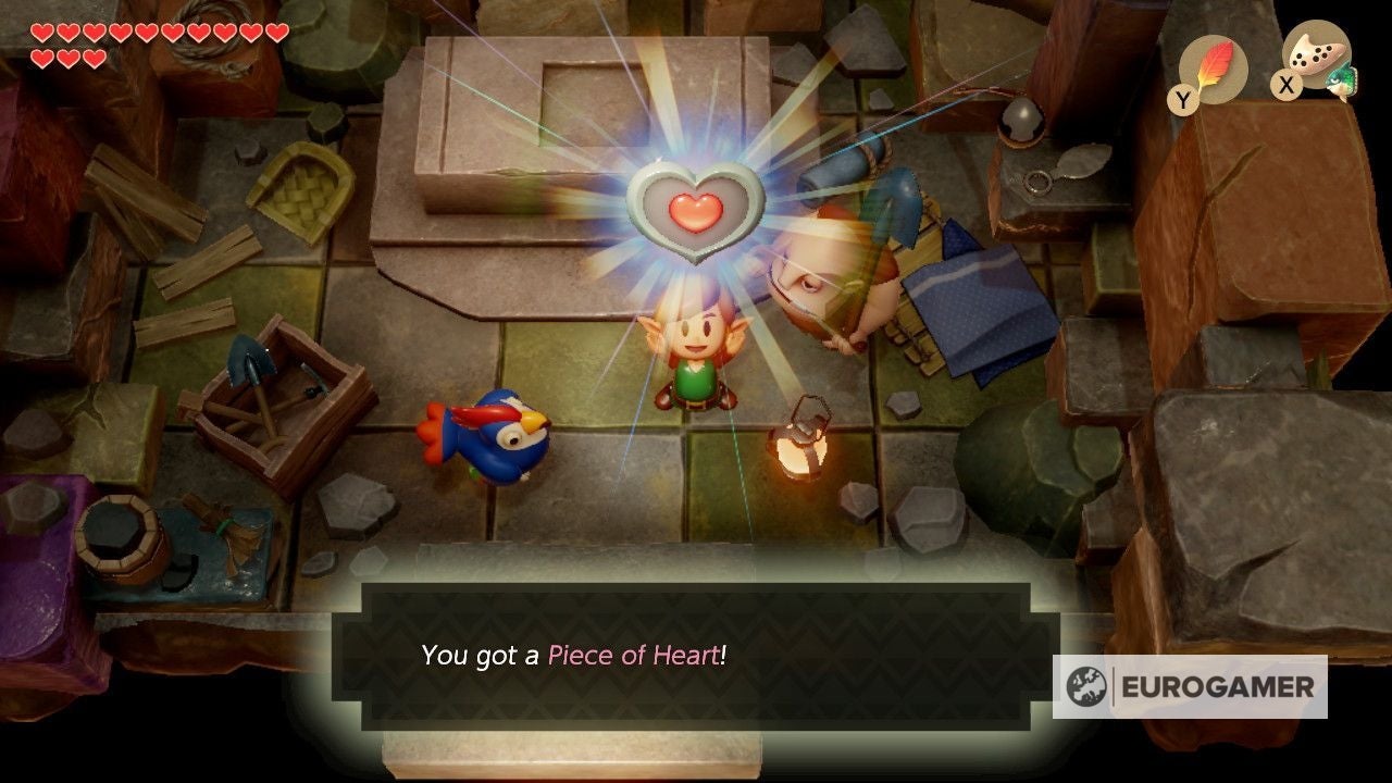 Zelda: Link's Awakening Heart Piece locations list | Eurogamer.net