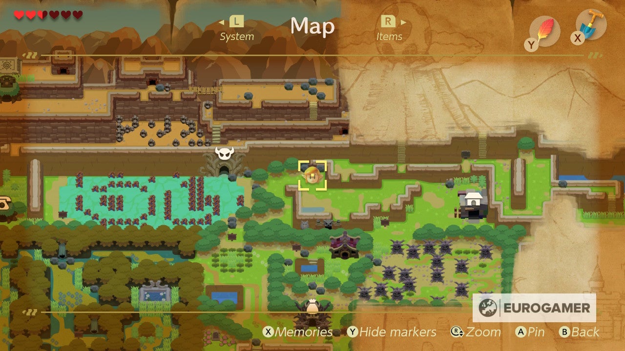 Zelda: Link's Awakening Secret Seashell locations and how to get ...