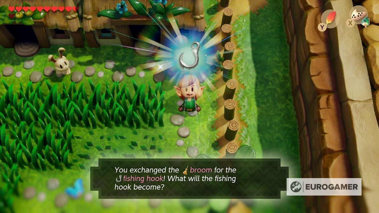 Zelda: Link's Awakening trading sequence quest: Where to trade the ...