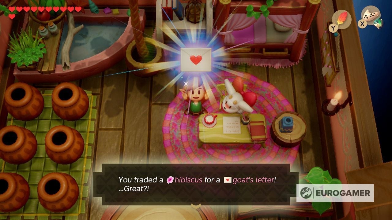 Zelda: Link's Awakening trading sequence quest: Where to trade the ...