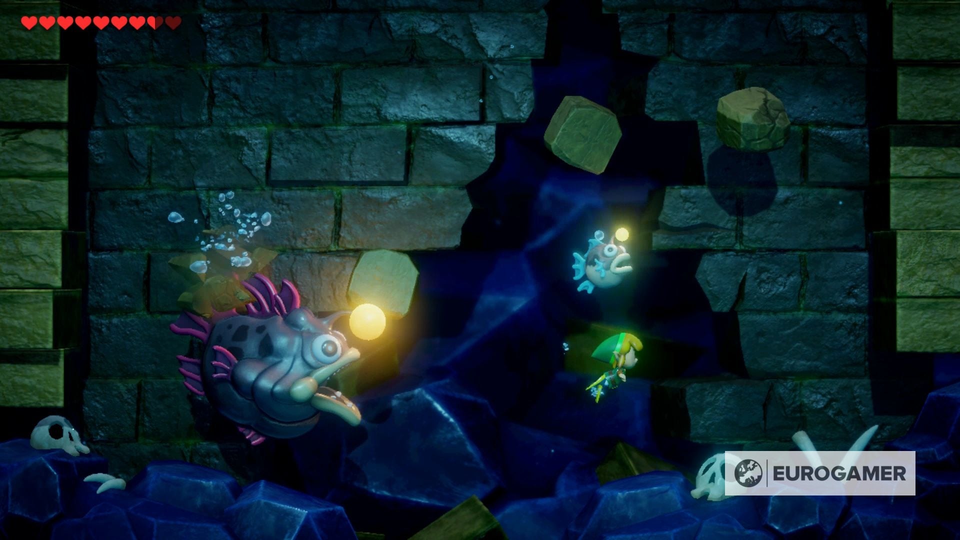 Zelda: Link's Awakening - Angler's Tunnel dungeon explained, where to ...