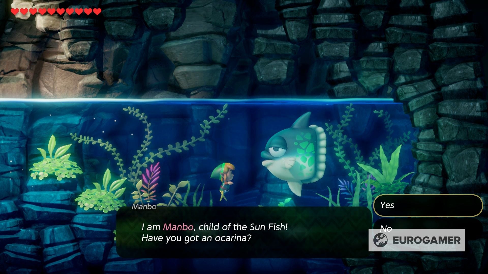 Zelda: Link's Awakening - Pink Ghost house and grave with flowers ...