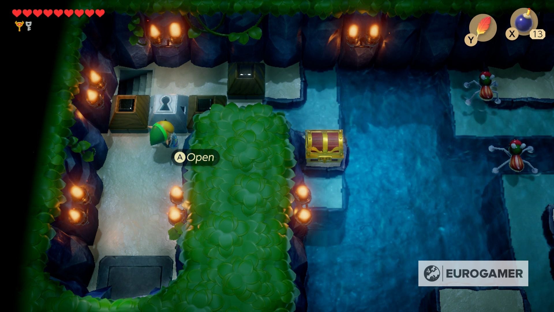 Zelda: Link's Awakening - Angler's Tunnel dungeon explained, where to ...