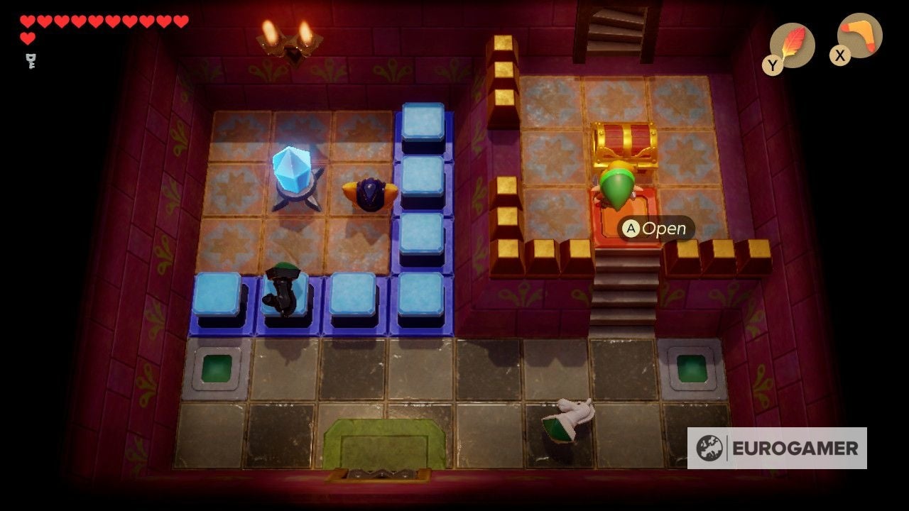 Zelda: Link's Awakening - Face Shrine dungeon explained, chess piece ...
