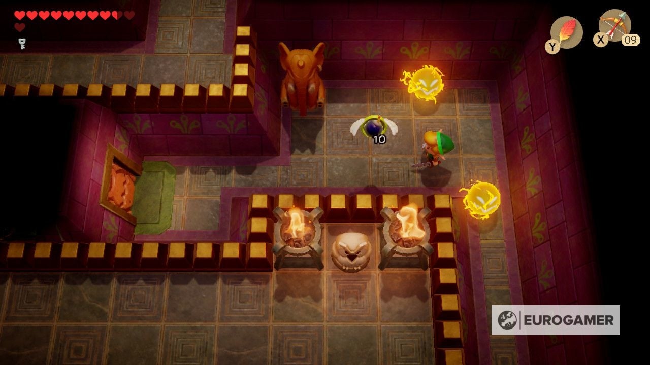 Zelda: Link's Awakening - Face Shrine dungeon explained, chess piece ...