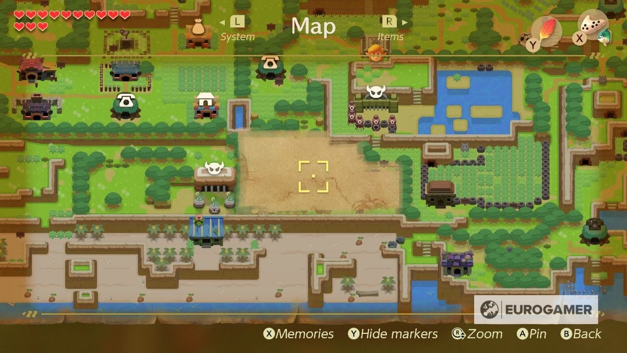 Zelda: Link's Awakening - Bird Key location, Signpost Maze solution and ...